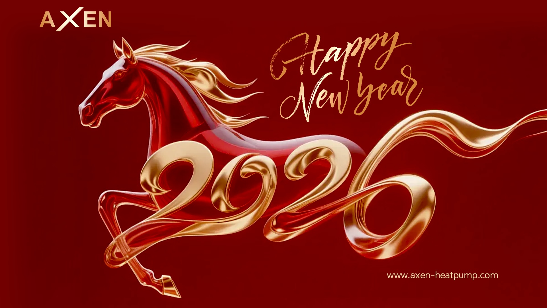 Happy New Year 2026 ｜ Warm Wishes from AXEN - GZ AXEN Heat Pump ...